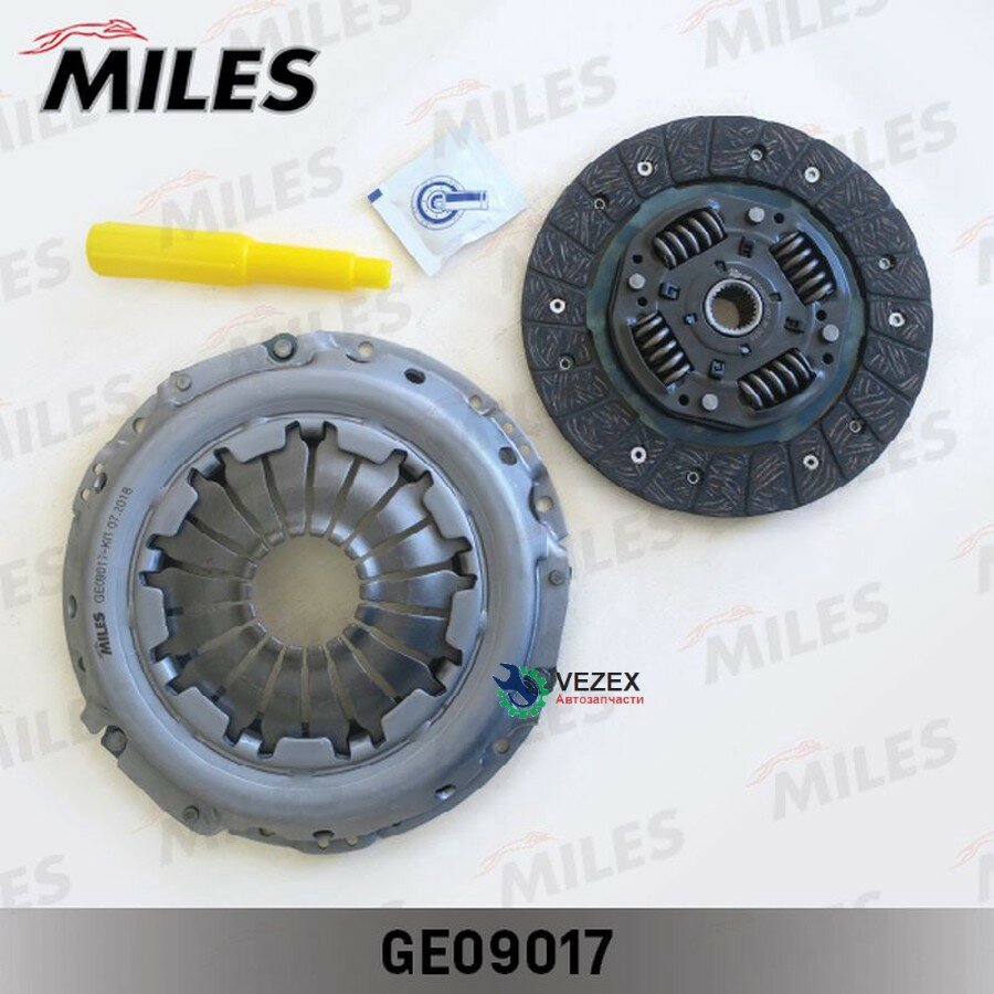 MILES GE09017 Сцепление, комплект