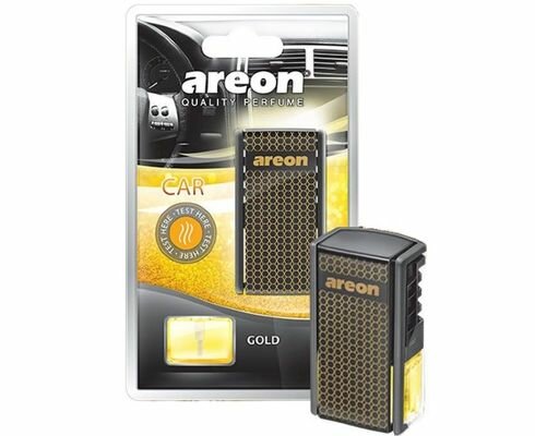 Освежитель (ароматизатор) на дефлектор AREON CAR box SUPERBLISTER Золото (72)