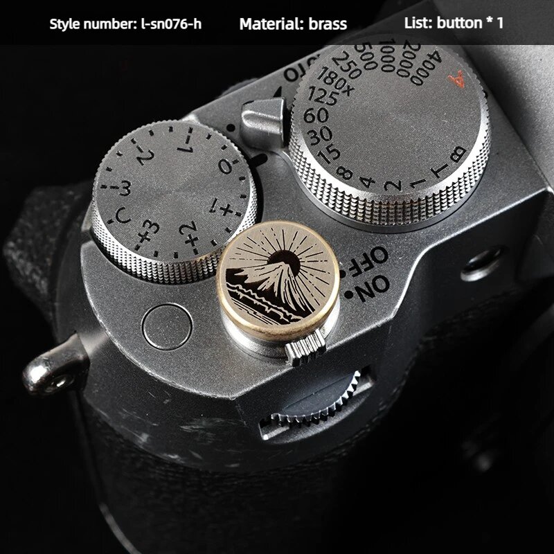Металлическая крышка башмака Fujifilm, цвет: a button