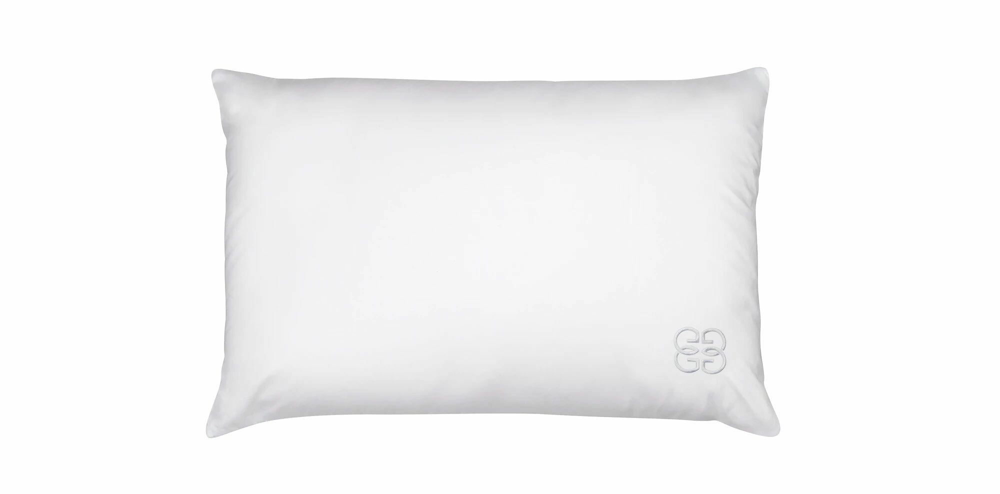 Подушка GingerLily PILLOW 50x75 чехол сатин хлопок начинка 100% шелк, высота 9 см