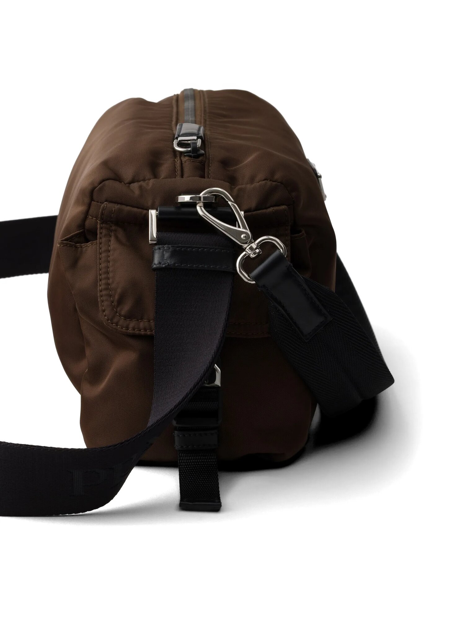 Сумка Prada Explore Re-Nylon, коричневый — фото 1