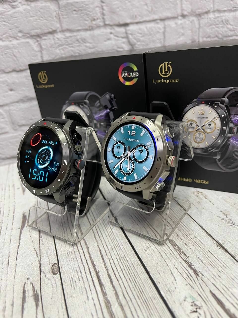 Honor Смарт-часы, 46mm, Белый стальной корпус с белым ремешком