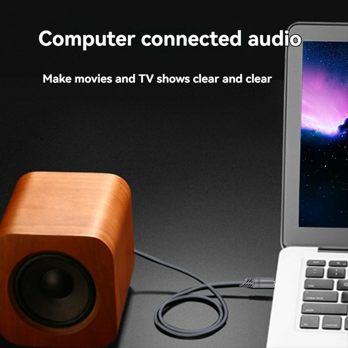 3,5-Мм Кабель Aux «Папа-Папа» Аудиокабель С Разъемом Для JBL Xiaomi C