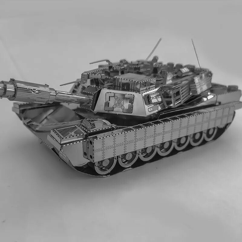 Иракские танки 3D Металлическая головоломка DIY Творческая модель для взрослых