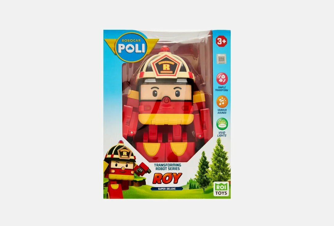 ROBOCAR POLI большой, Рой Трансформер со световыми эффектами