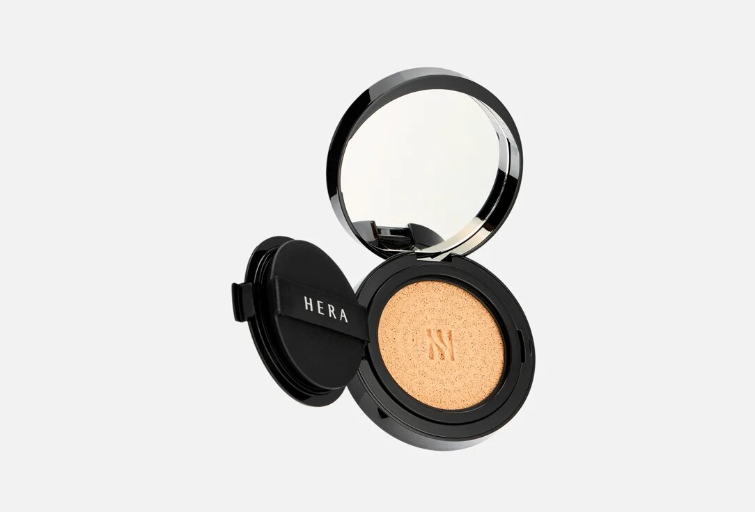 HERA BLACK CUSHION FOUNDATION Тональный кушон для лица SPF 34 PA++ 15 г 21N1, Vanilla