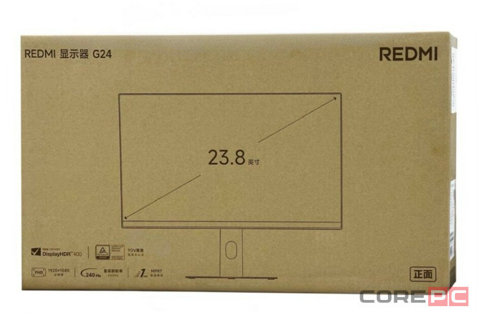 Монитор Xiaomi Redmi 23.8" G24 240HZ (A24FDA-RG) черный