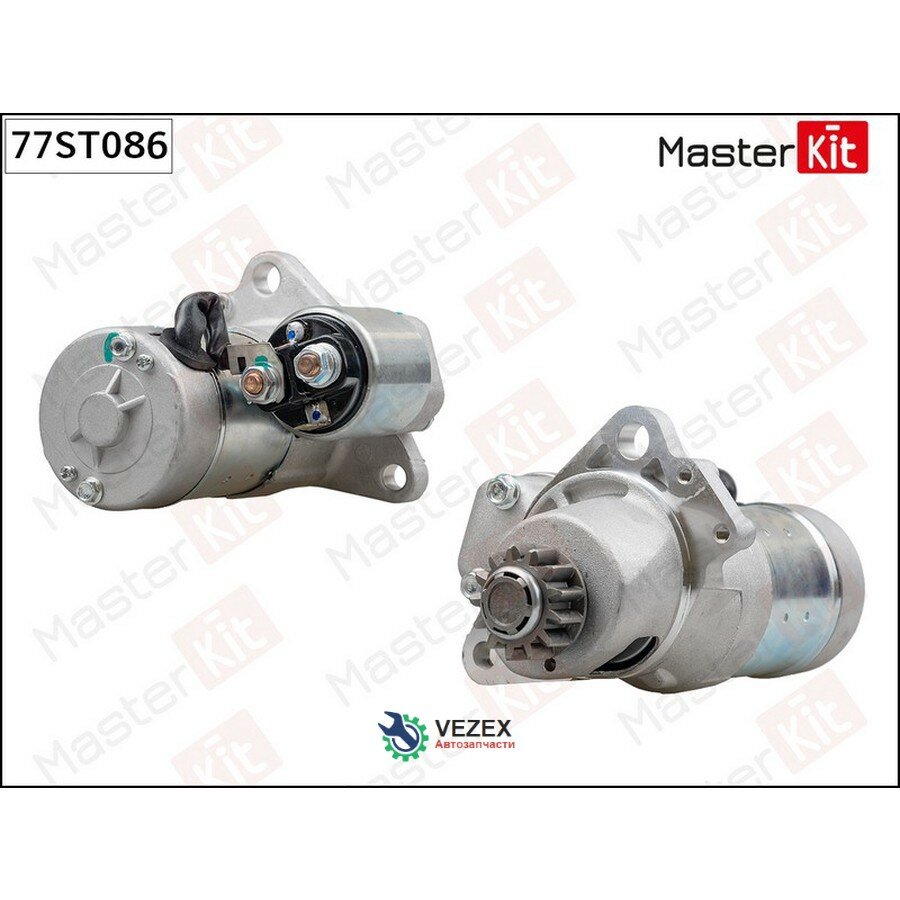 MASTERKIT 77ST086 Стартер NISSAN X-TRAIL T30 (1.4kw) Masterkit