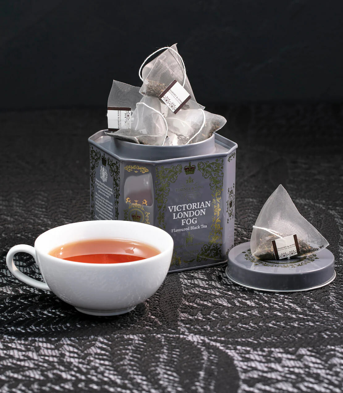 Harney & Sons Черный чай в пакетиках Victorian London Fog, 30шт
