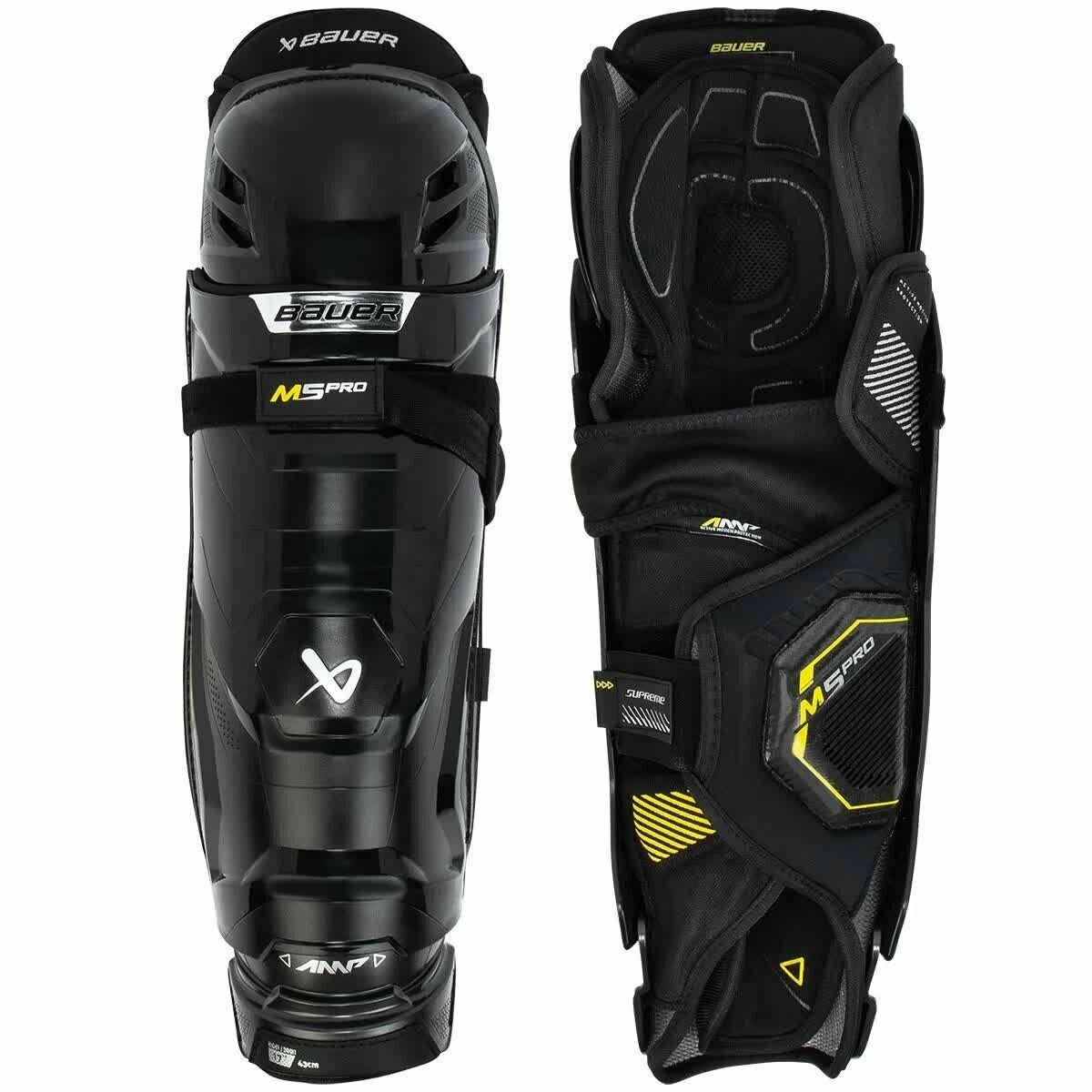 Щитки хоккейные для полевых игроков BAUER S23 Supreme M5 PRO SR 16"