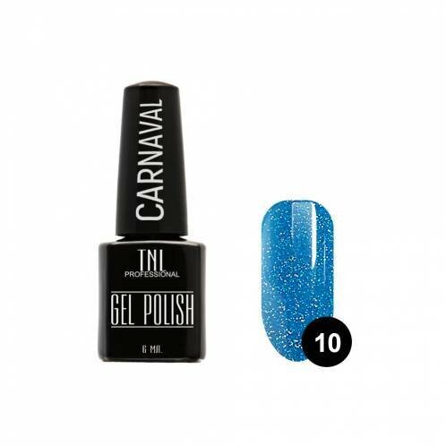 TNL Professional Гель-лак Карнавал № 010 - симфония сапфира (6 мл.)