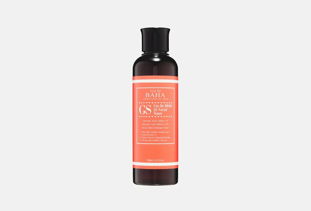 Cos De BAHA AHA/BHA GS Toner Тонер для лица 200мл