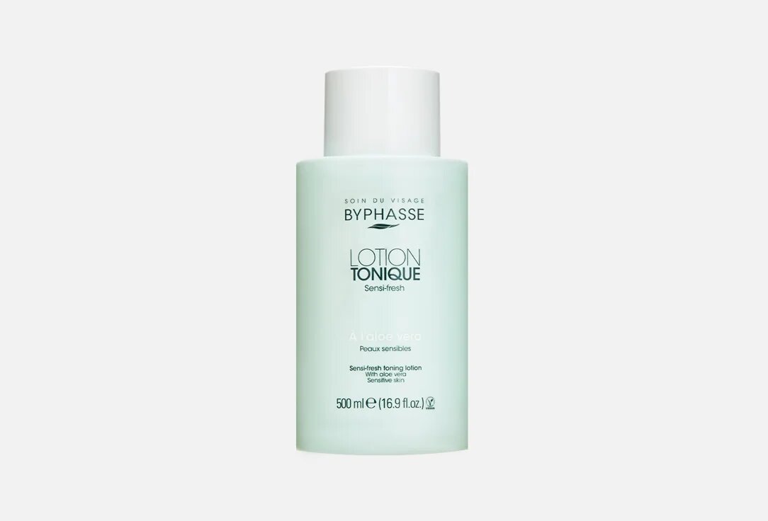 BYPHASSE ALOE VERA Очищающий тоник для лица 500мл