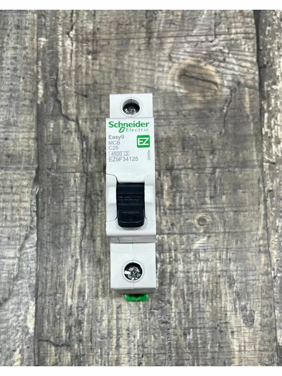 Schneider Electric EASY 9 Автоматический выключатель 1P 25A (C) EZ9F34125