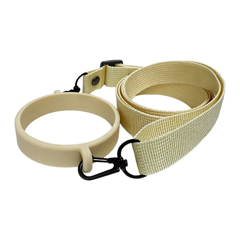 Регулируемый ремень для бутылки с водой, нейлон, 65-125 см Beige