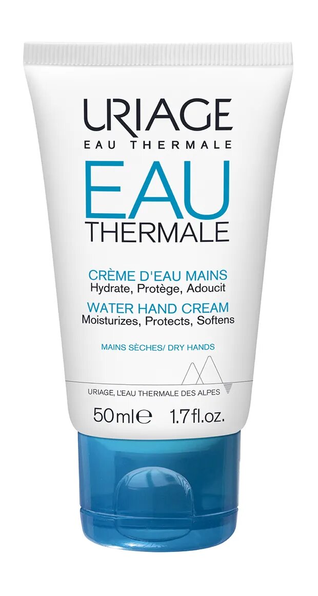 URIAGE Eau Thermale Крем для рук увлажняющий, гипоаллергенный, 50 мл