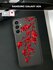 Силиконовый чехол на Samsung Galaxy A24 / Самсунг Галакси A24 с принтом Красная ...