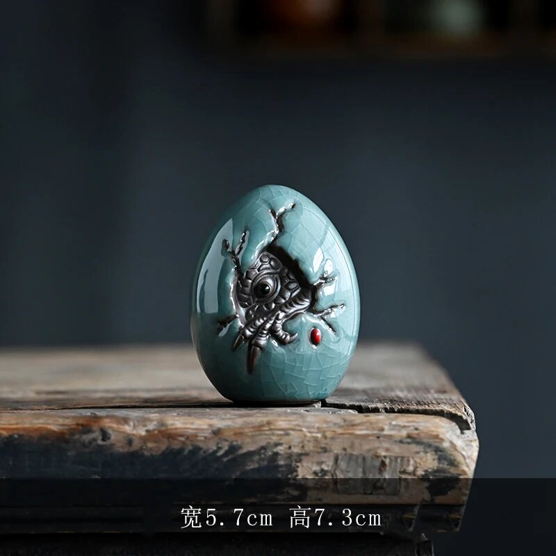 Керамическая статуэтка дракона Dragon Egg