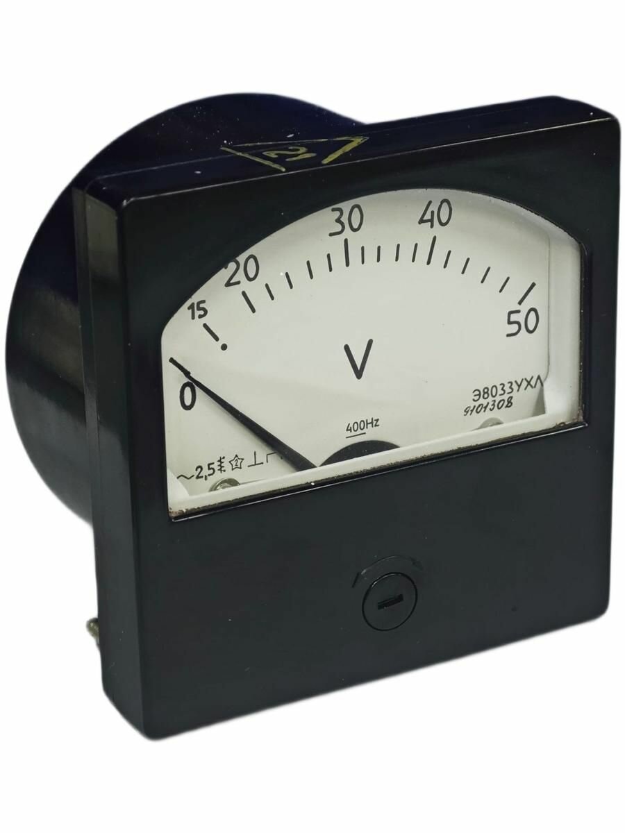 Вольтметр Э8033УХЛ, (50В), 80х80х70мм, 1шт