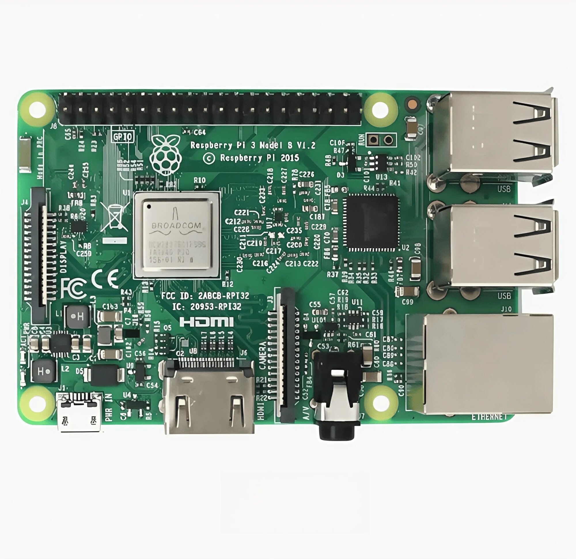 Raspberry Pi 4 Model B (1ГБ/2ГБ/4ГБ/8ГБ) 3B