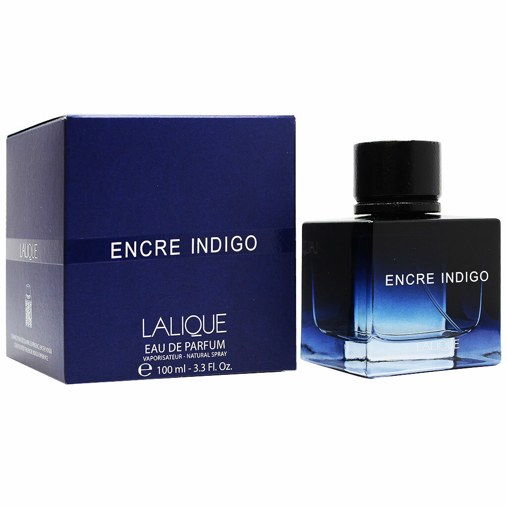 Парфюмерная вода Lalique Encre Indigo, аромат для мужчин, пряные, древесные, 100 мл