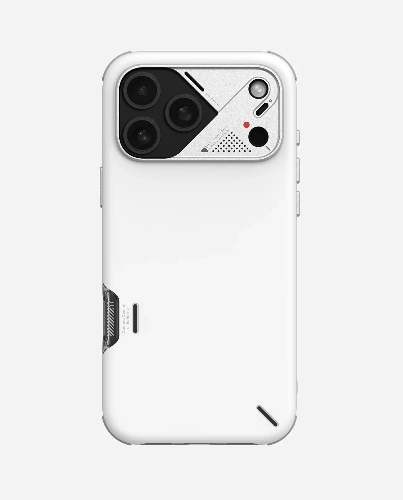 Чехол для iPhone 17 Pro Max series, Aulumu А17 Shock Proof, белый