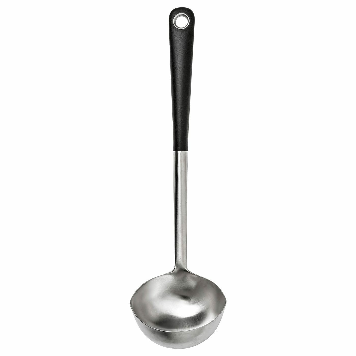 Половник IKEA 365+ HJALTE, черный 701.494.65