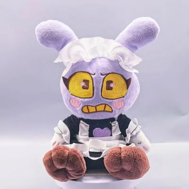 Плюшевая игрушка Maid Jax, вдохновлённая анимационным стилем цифрового цирка, высотой 25 см