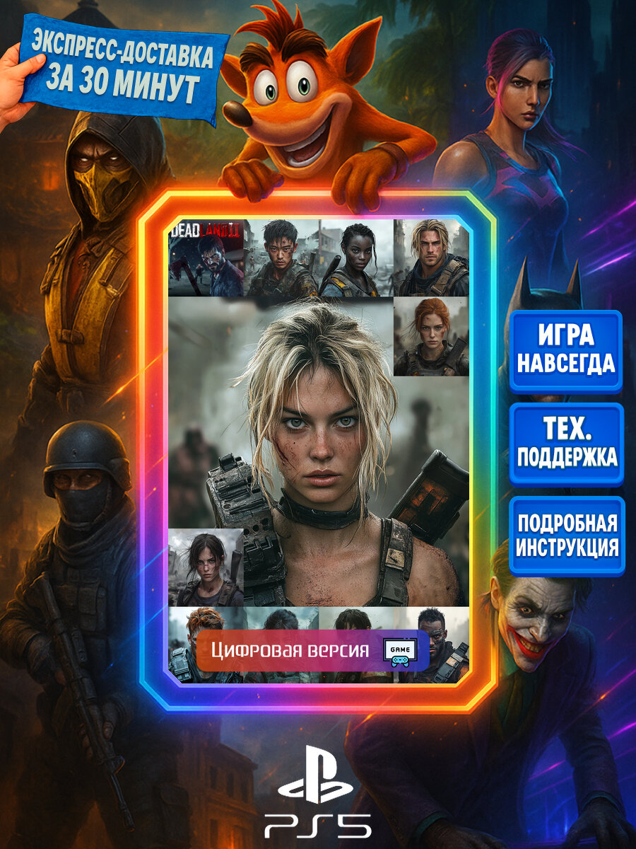 Dead Land 2 VR Avatar Bndl. PS5 | Моментальная доставка | Английский язык | Боевики