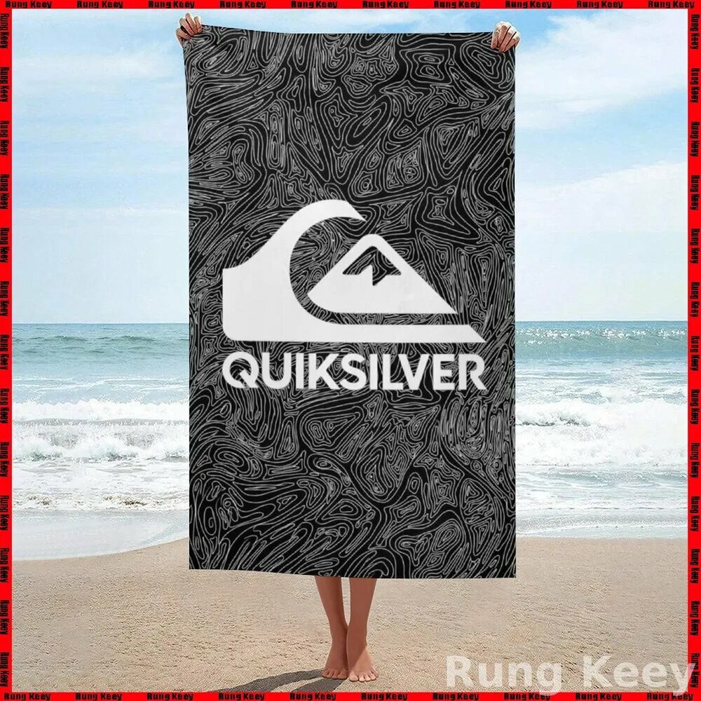 Rung Keey Полотенце для ванной, Полиэфирный шелк, 80x130 см, белый, 1 шт