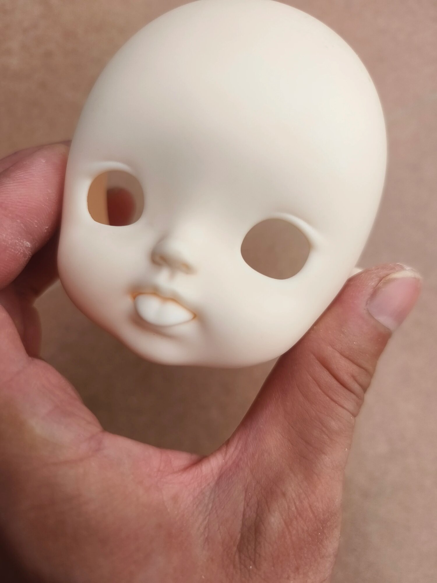 Резиновая шарнирная кукла BJD для тонкого макияжа White skin