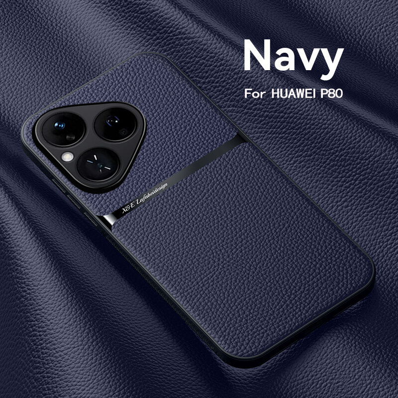 Подходит для Huawei Pura 80/ Хуавей Пура 80 Чехлы для телефонов, защитой камеры и противоударным кожаный, Пура 80, подставка, soft touch,360° Полная защита, накладка, резина, пластик, искусственная кожа