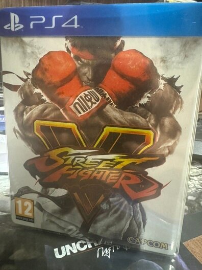 Street Fighter V Steelbok Edition [PS4, русские субтитры] USED