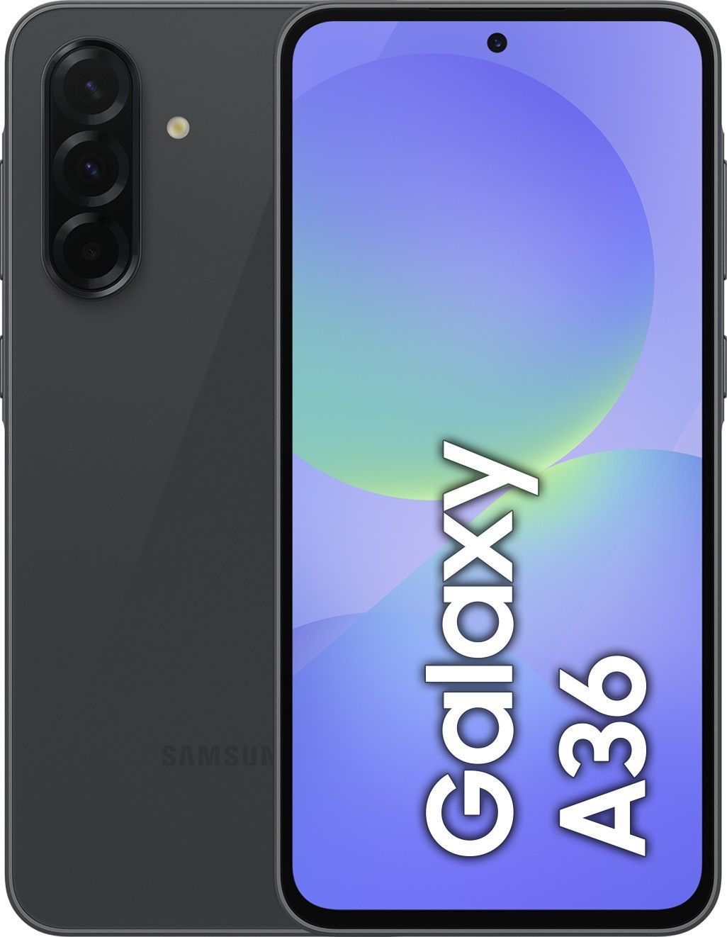 Смартфон Samsung Galaxy A36 8/256 ГБ Awesome Black (Dual nano SIM), черный