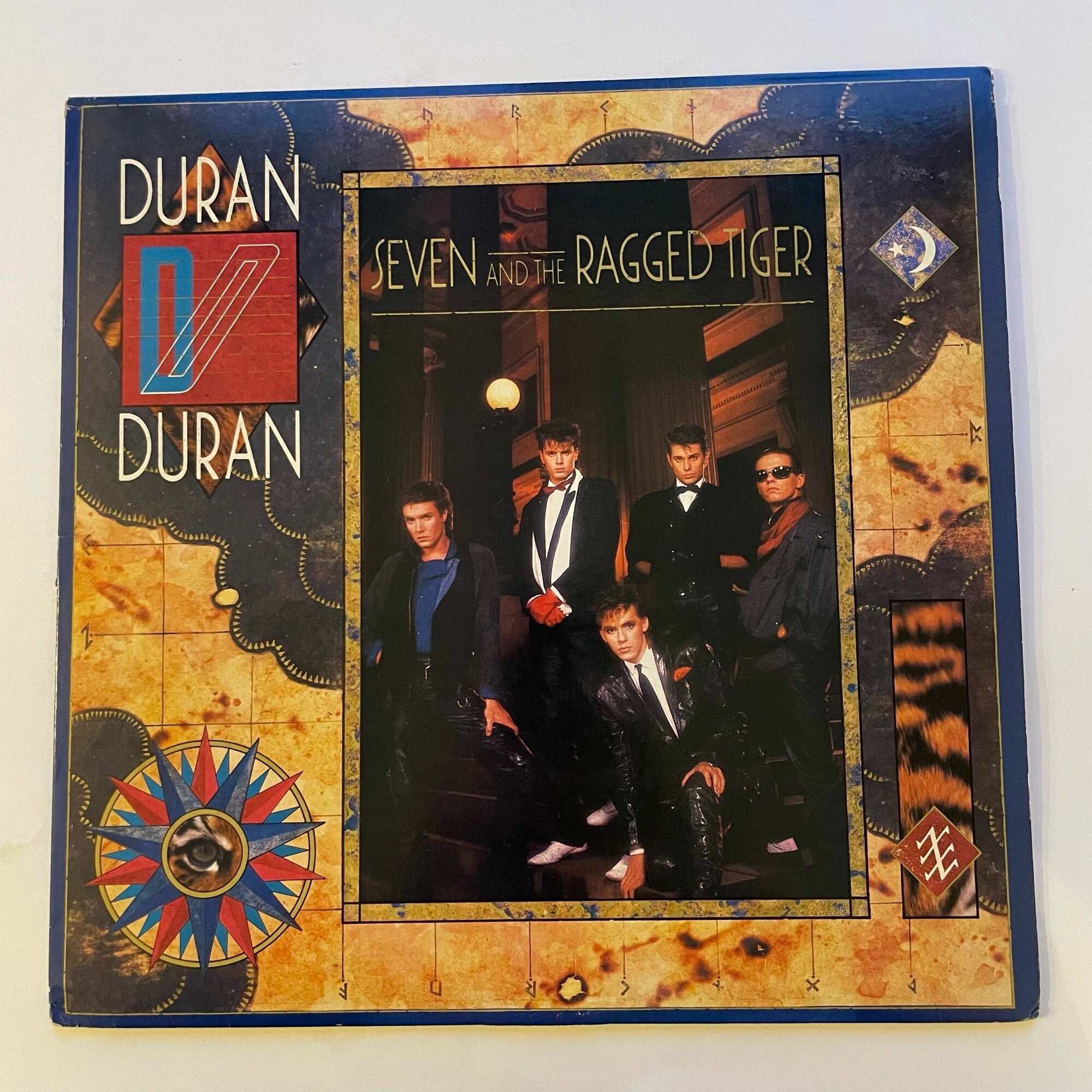 Винтажная виниловая пластинка LP Duran Duran Seven And The Ragged Tiger (США 1983)