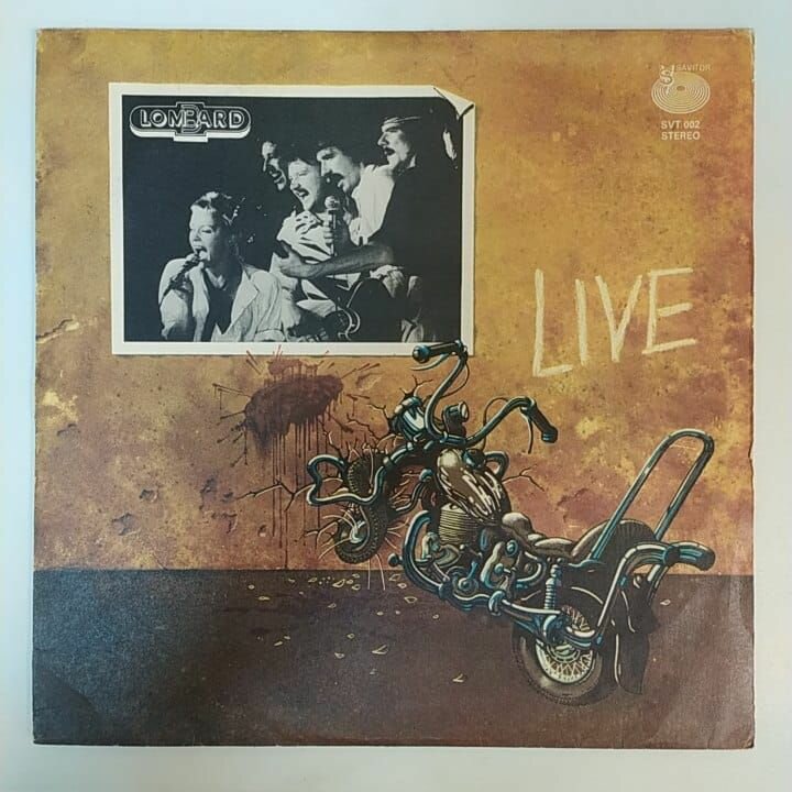 Виниловая пластинка Lombard - Live (Польша 1982г.)