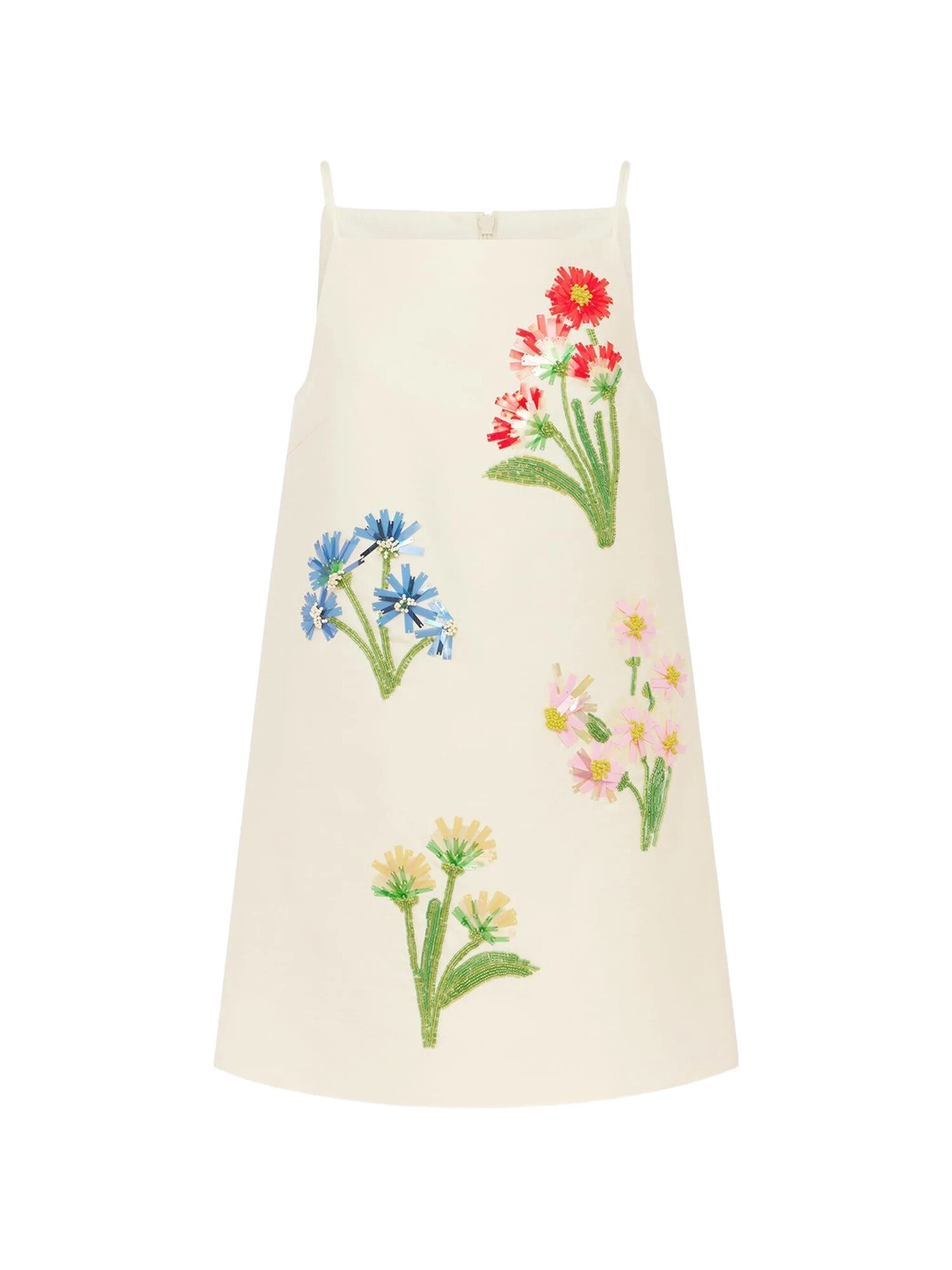 Платье Leia Wildflower-embellished dress