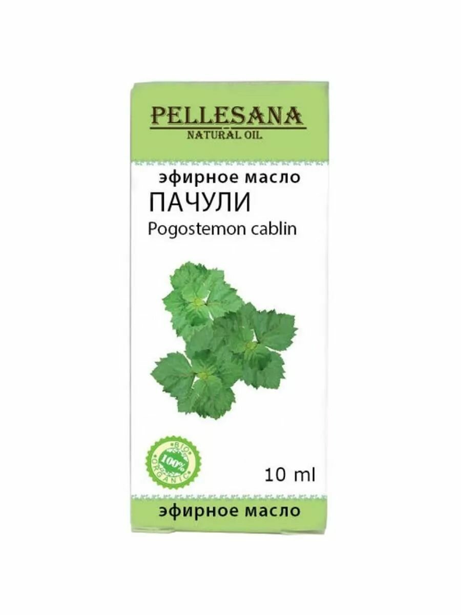 Эфирное масло пачули 10мл Pellesana