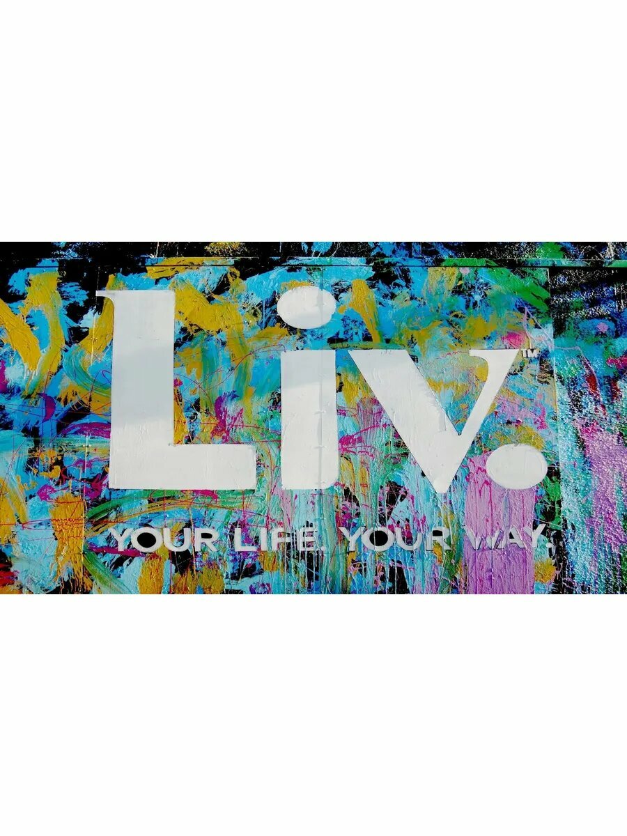 Плакат "LIV." А3