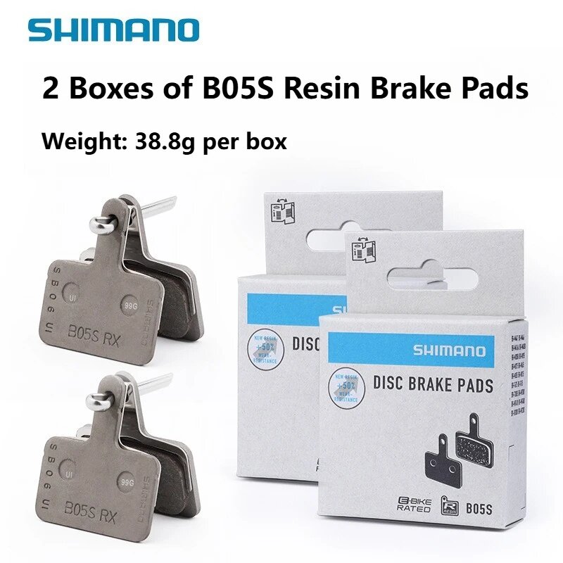 Тормозные колодки Shimano B05S для гидравлических дисковых тормозов B05S Two pair-boxed