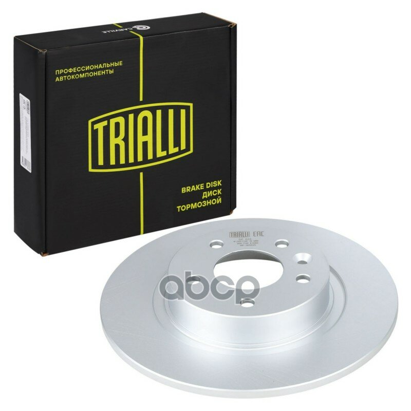 Диск торм. для а/м Exeed TXL (19-) зад. d=285 (окраш) (DF 020) Trialli арт. df-020
