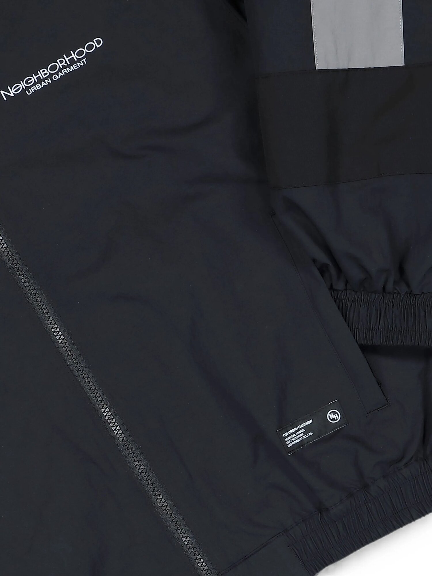 Куртка Neighborhood Logo-print panelled track jacket, размер 48, синий — фото 1