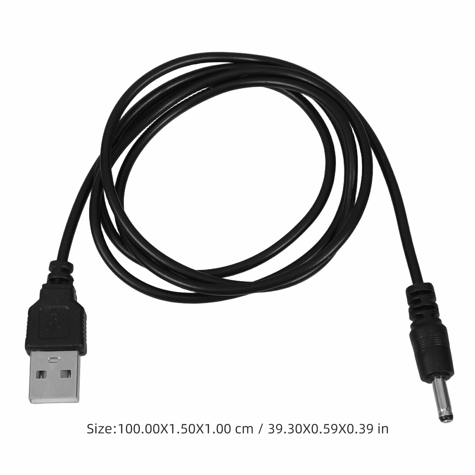 Кабель Usb Для Зарядки 5V Dc 2 Шт Черный Размер 100 00X1 50X1 00Cm