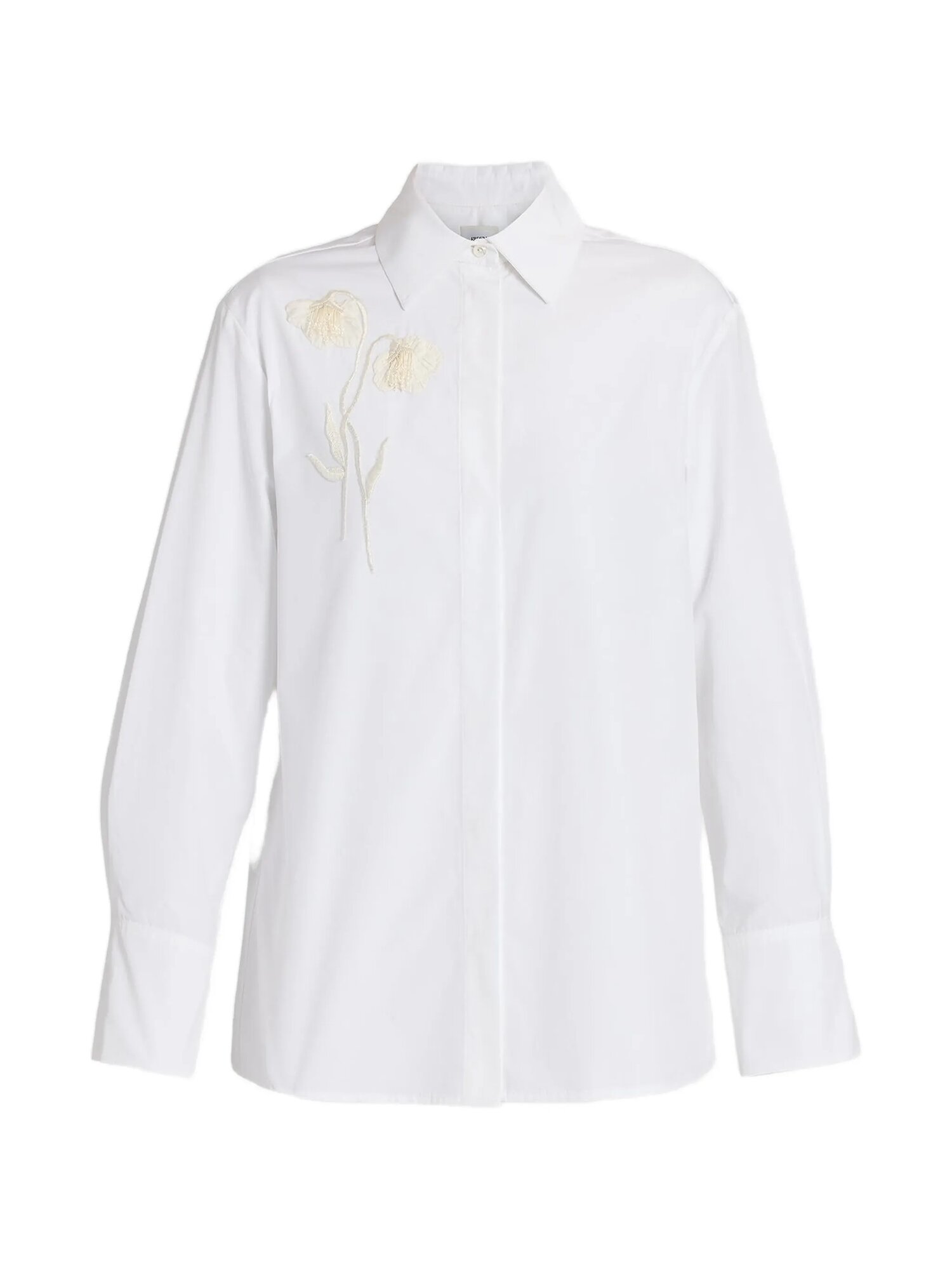 Рубашка Embroidered long-sleeve shirt