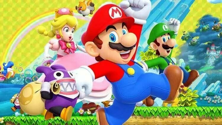 New Super Mario Bros U Deluxe (Nintendo Switch, Японская версия) — фото 1