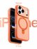 Чехол О'кейси, для iPhone 17 Pro, матовый, с MagSafe, оранжевый