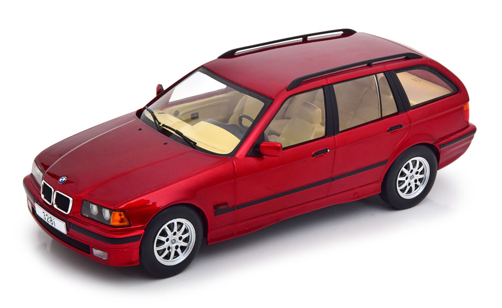 Модель коллекционная MCG Bmw E36 3RD touring 1995 red metallic / бмв E36 3RD touring 1995 красный металлик