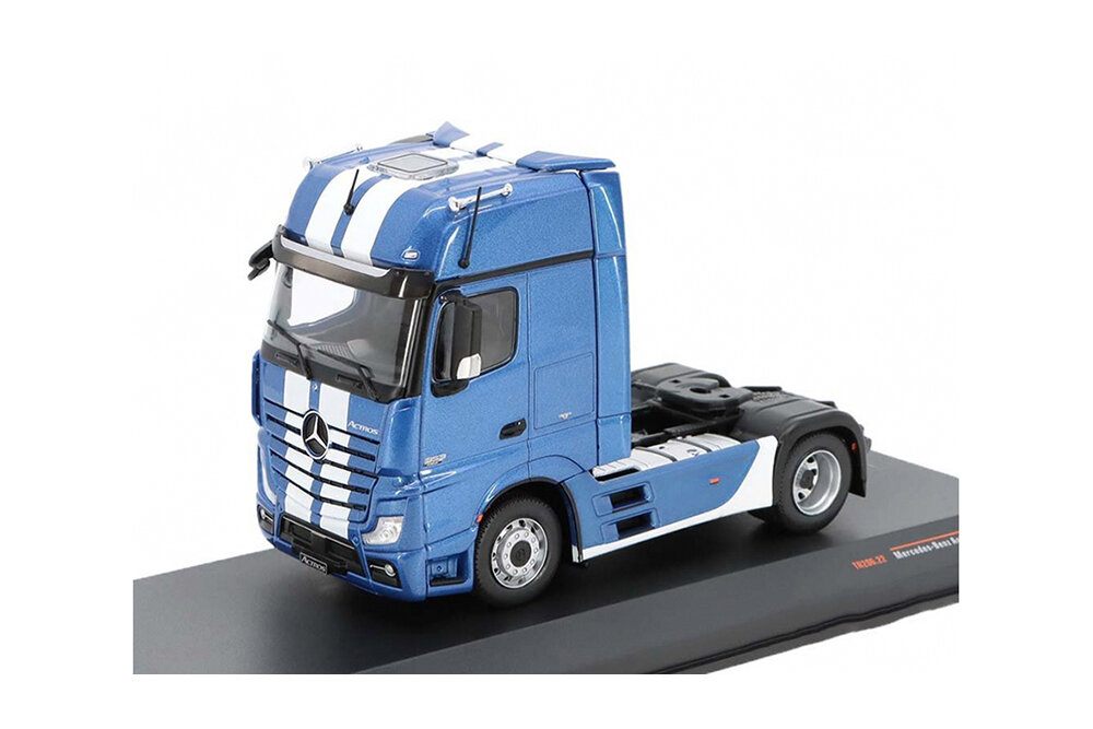 Модель коллекционная IXO Mercedes-benz actros MP4 1853 szm 2012 blue metallic
