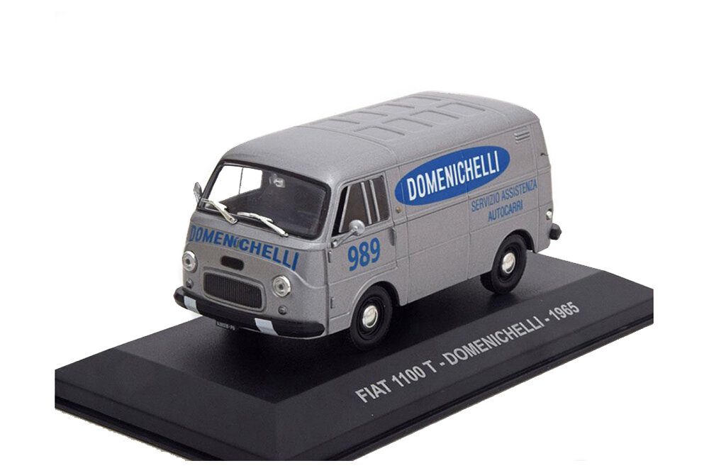 Модель коллекционная ALTAYA Fiat 1100 t domenichelli 1965 grey
