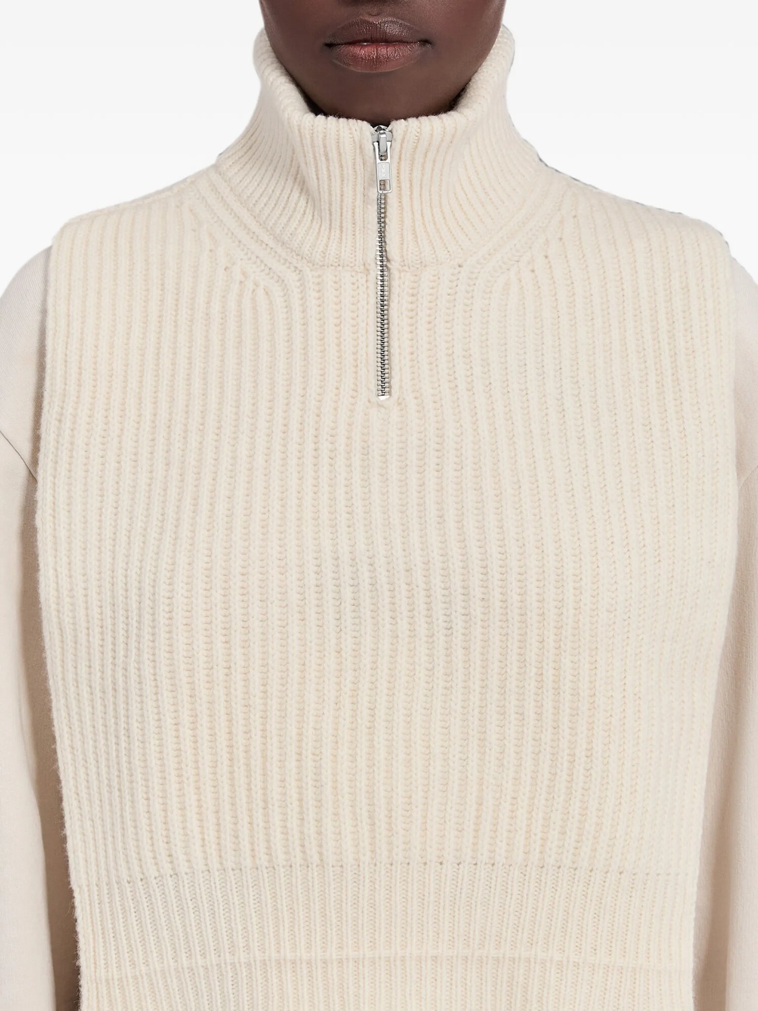 Шарф MM6 Wool sweater vest для девочек, разноцветный — фото 1